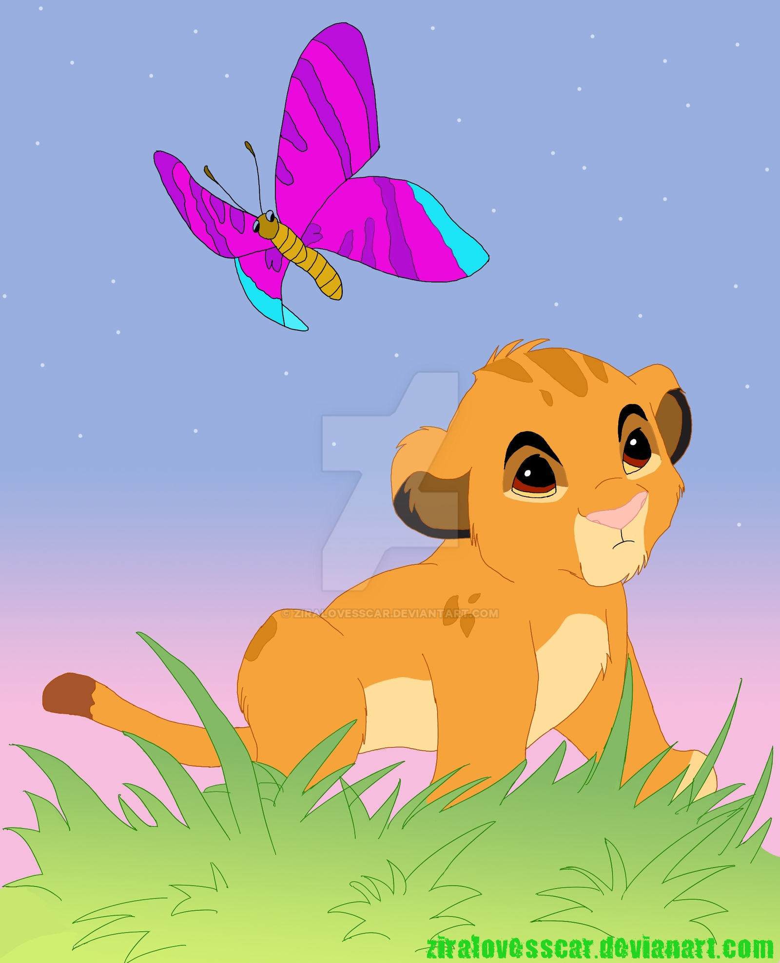 Simba Cub By Ziralovesscar On Deviantart