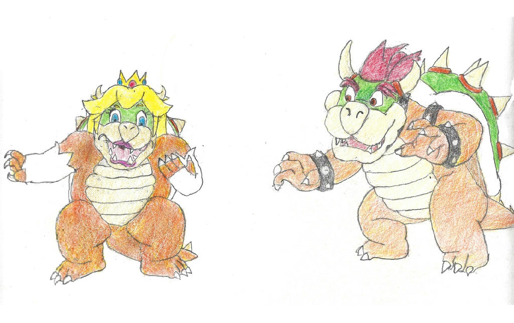 Princess Peach Turns Into A Koopa By Goodtimesroll44 On Deviantart