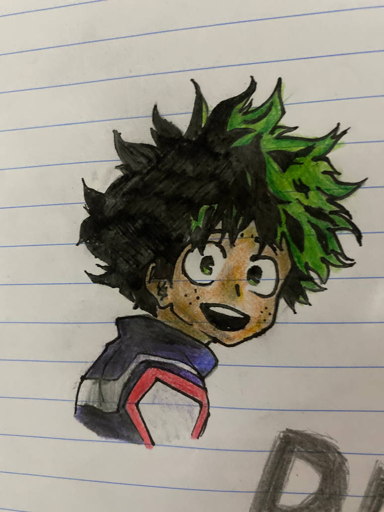 Deku Aka Izuku Midoriya By Dar3d3vil103 On Deviantart
