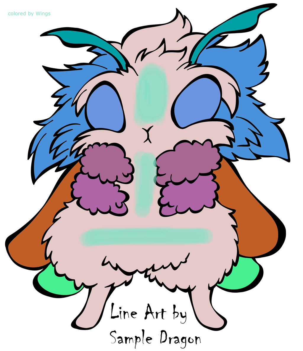 Cute Moth By Luckybonsaitree On Deviantart