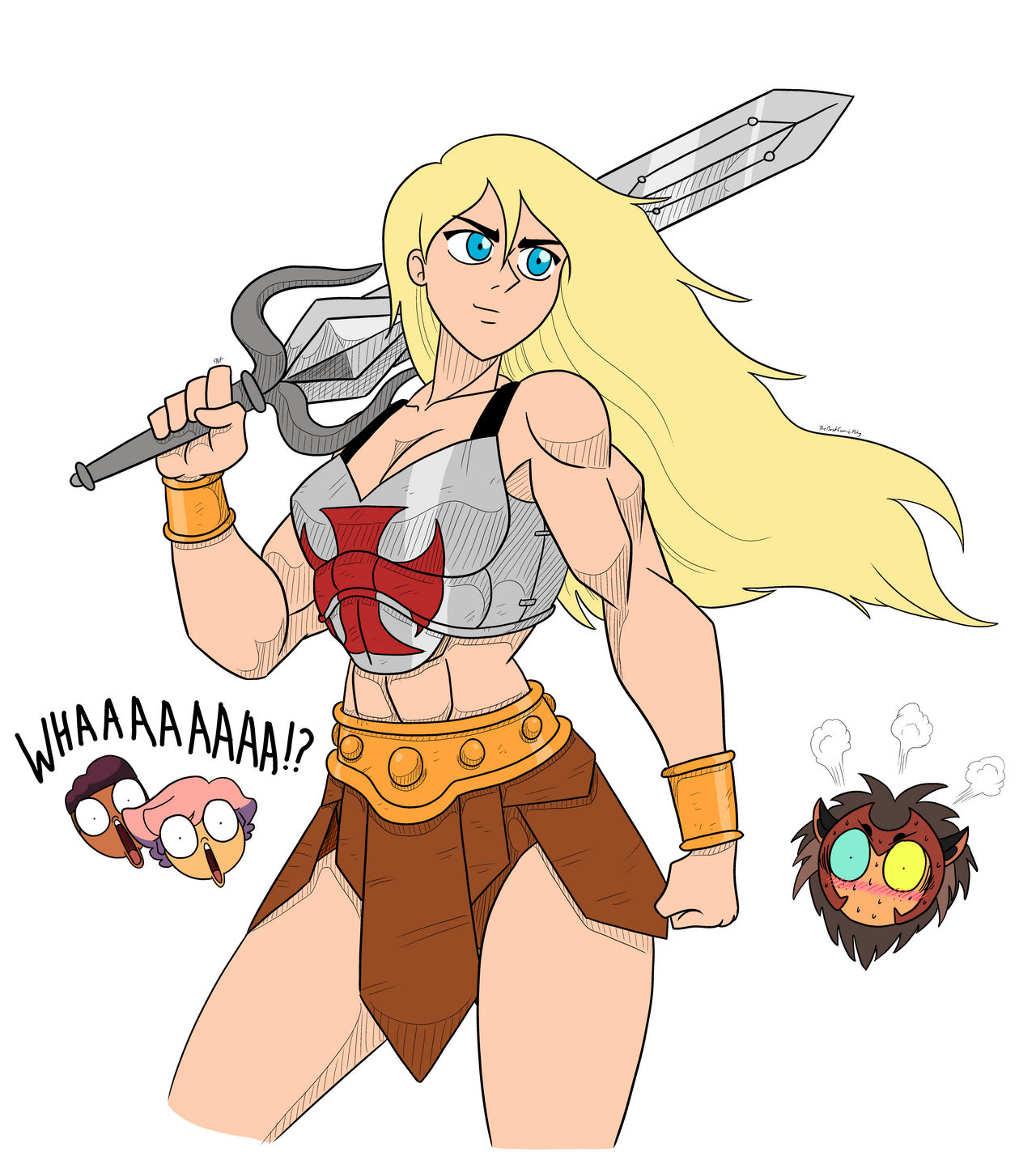 She Ra And The Masters Of The Universe By Thebestcomicking On Deviantart