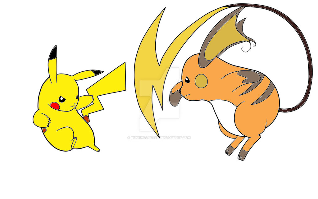 Raichu Vs Pikachu By Kimkimscarlet On DeviantArt raichu-vs-pikachu-by-kimkimscarlet-on-deviantart