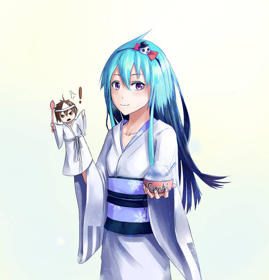 Yuki Onna And Yurei By Xfatty On Deviantart