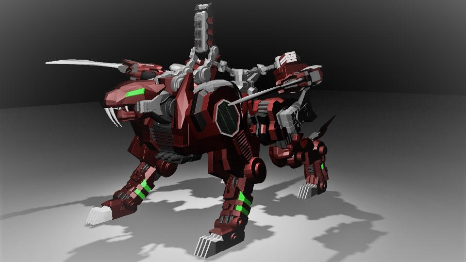 Zaber Fang Model By Ligerprime On Deviantart