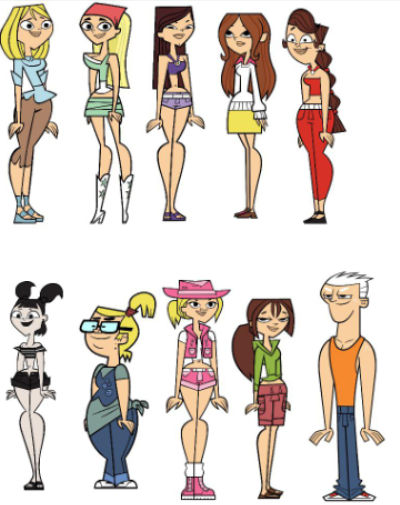 Total Drama New Color Swap By Jsteen03 On Deviantart