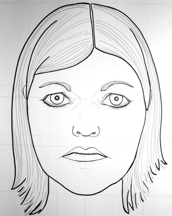 weird self portrait by ameliarose on DeviantArt