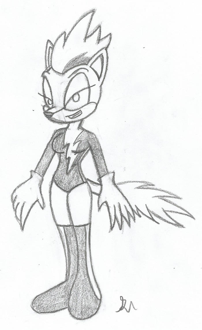 Sonic Livewire Redraw Sketch By Lol20 On Deviantart