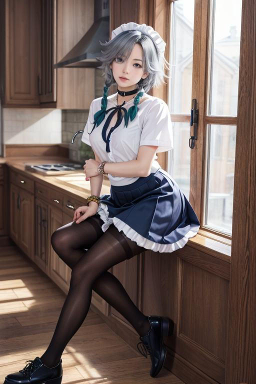 Izayoi Sakuya 5 By N3usy On Deviantart