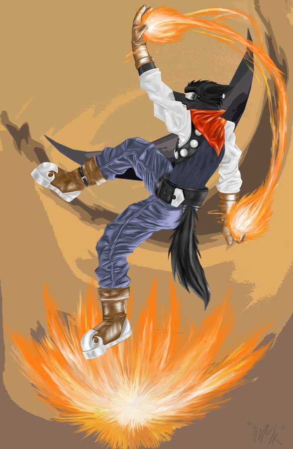 Fire Guy by Ericwolf on DeviantArt