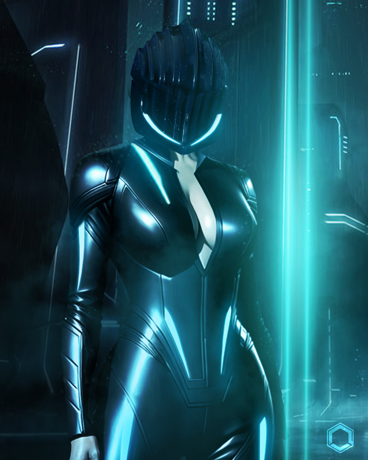 Tron Female Program Save By Hexanity On Deviantart