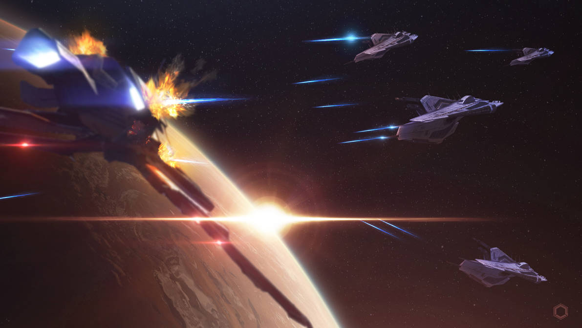 Mass Effect - Alliance vs Batarian pirats by HexanitY on DeviantArt Mass Effect - Alliance vs Batarian pirats by HexanitY on DeviantArt
