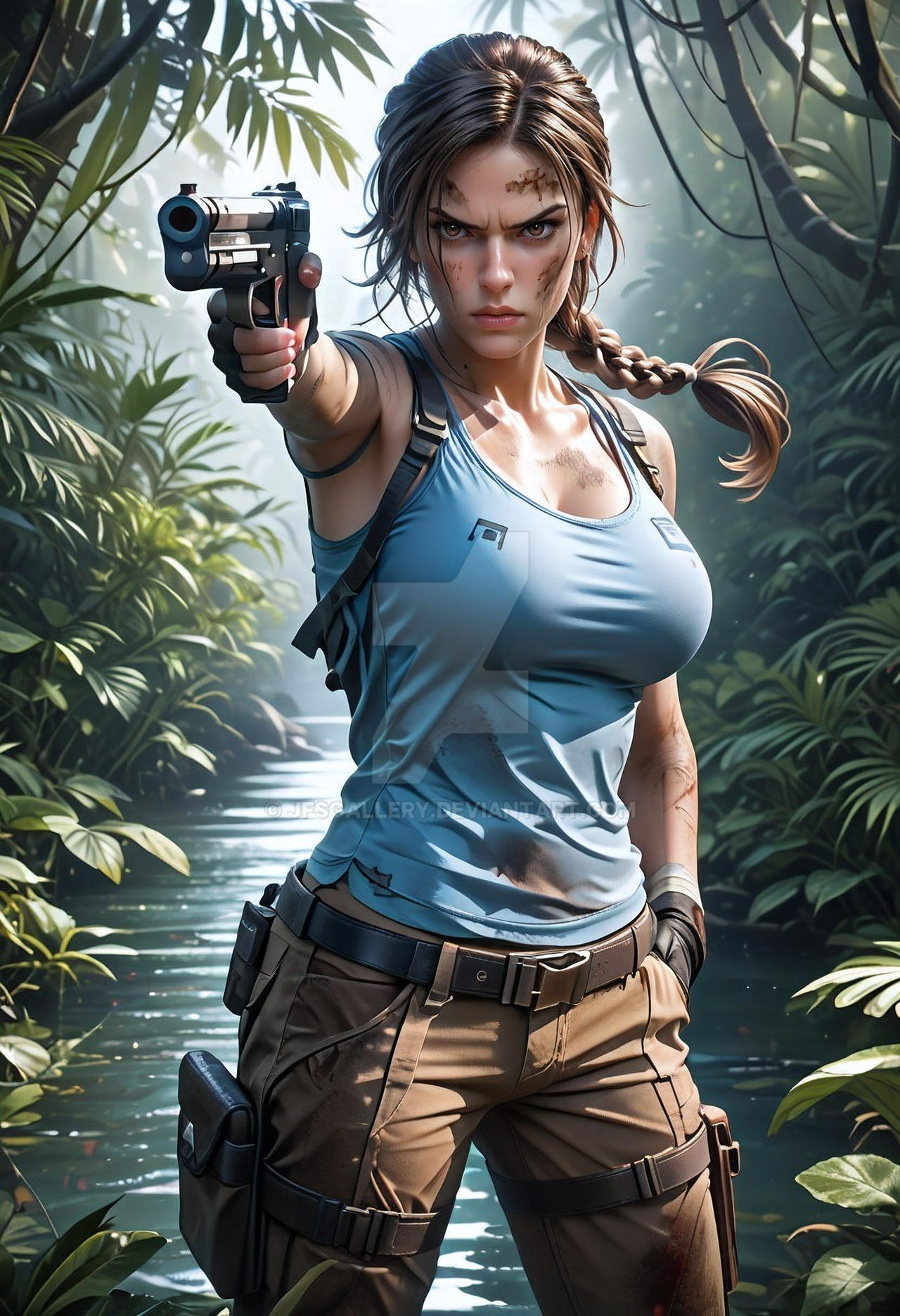 Ai Lara Croft Tomb Raider By Jfsgallery On Deviantart