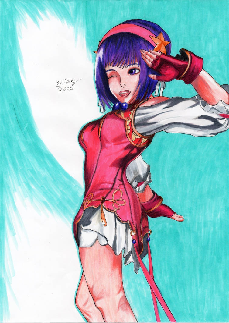 Athena Asamiya The King Of Fighters By Oliver Yagami On Deviantart