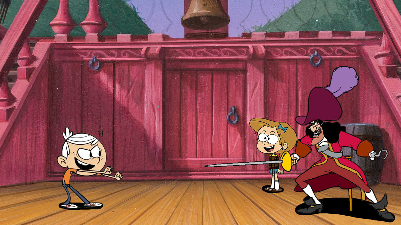 Lincoln Loud Vs Captain Hook By Niklasm15 On Deviantart