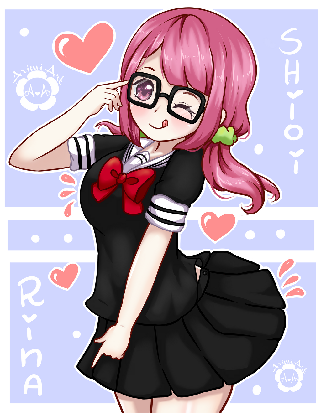 Shioi Rina Mahou Shoujo Site By Arimi Art On Deviantart