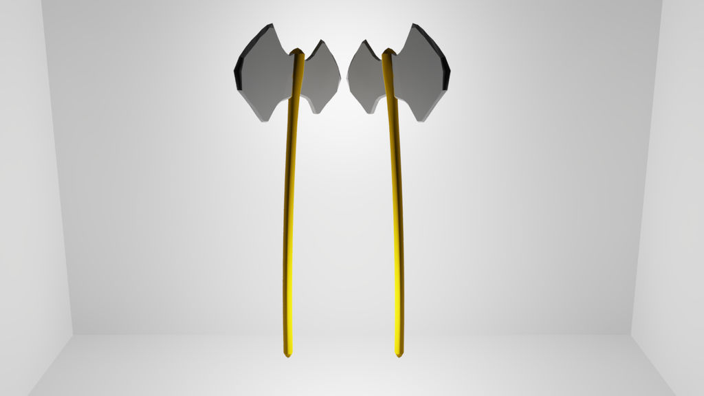 Cartoonish Battle Axe By Sollarwave On Deviantart