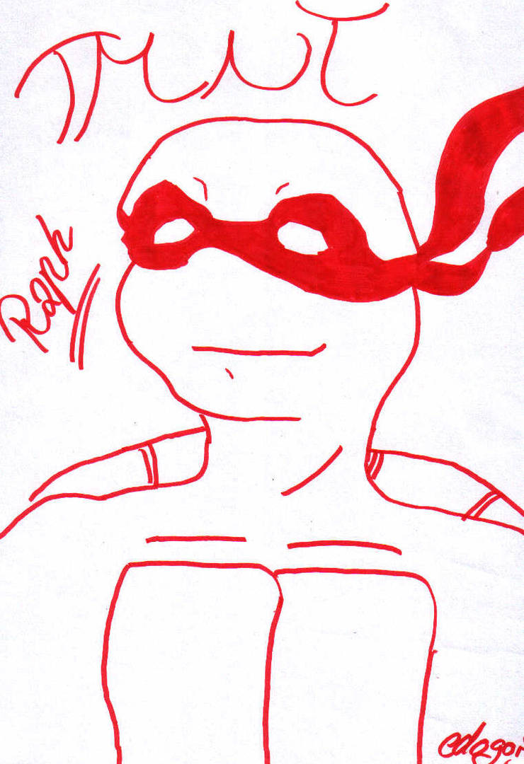 Raphael in red by edogori on DeviantArt