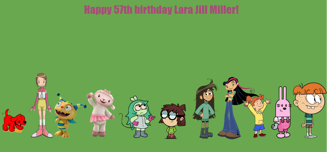 Happy 57th Birthday Lara Jill Miller By Ducktalesfannerd On Deviantart