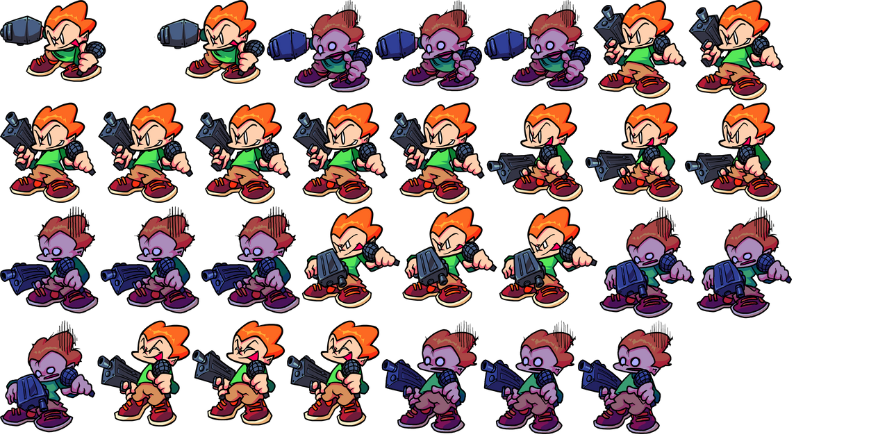 Pico fnf assets png прозрачный фон Pico fnf assets png прозрачный фон