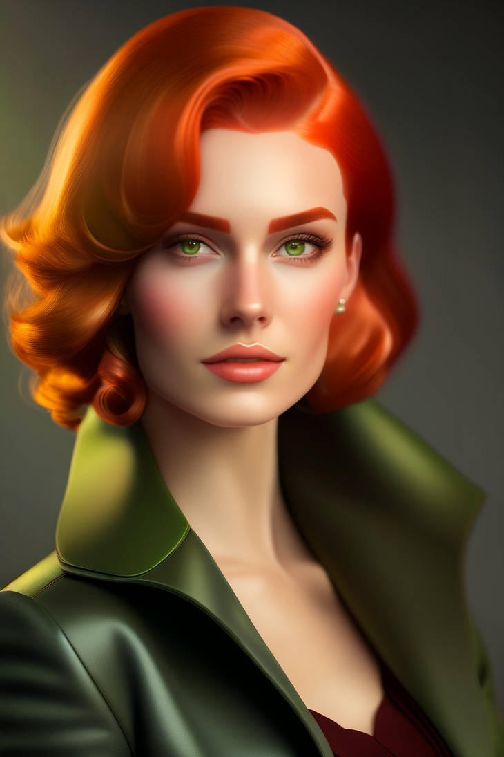 Redhaired Lady By Arnograbner1955 On Deviantart
