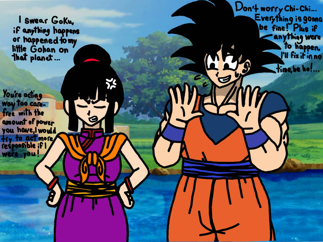 Goku Chi Chi Body Swap Tg Tf Part 1 By Nuro Lab On Deviantart