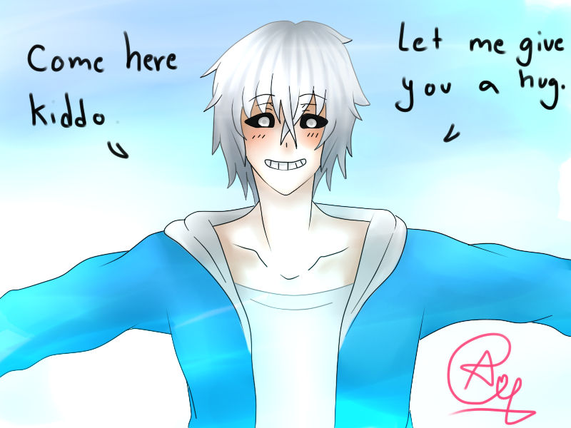 Human Sans - Give sans a hug. by pinkandlila on DeviantArt Human Sans - Give sans a hug. by pinkandlila on DeviantArt