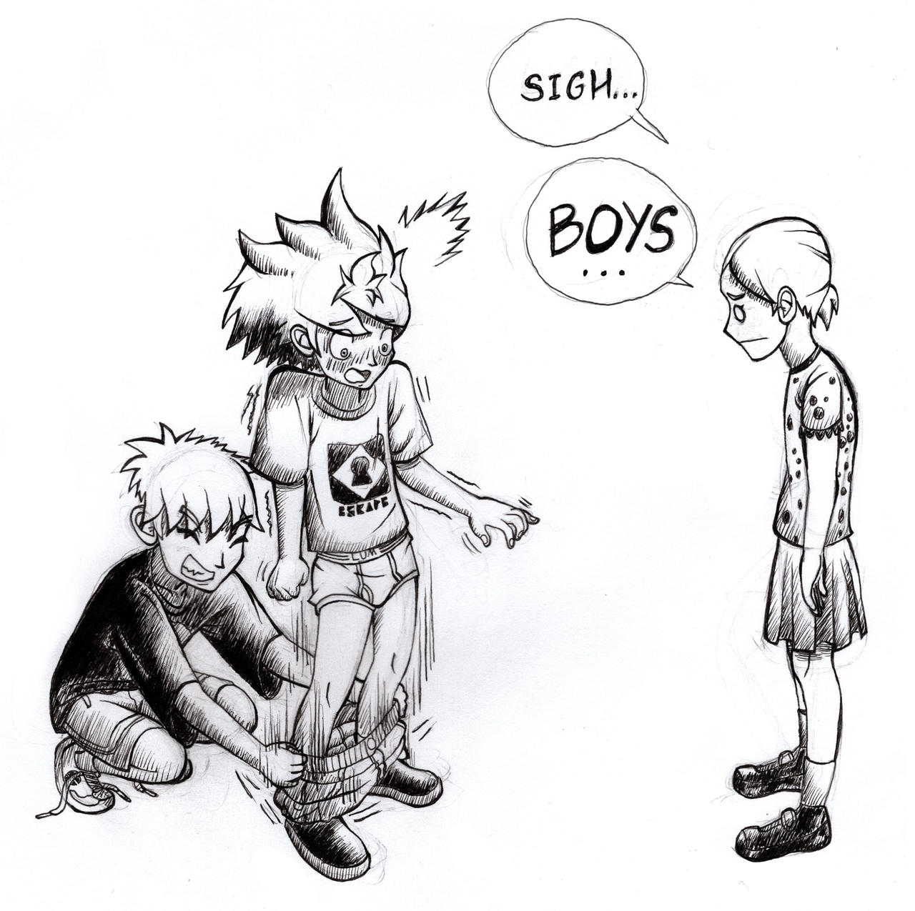 Pantsed By Mangaminix On Deviantart