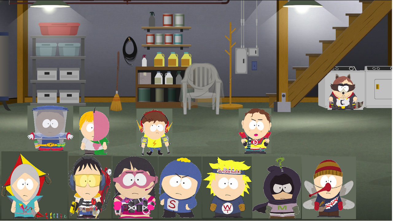 South Park Superheroes Well Except For The Coon By Mikemorris1988 On Deviantart