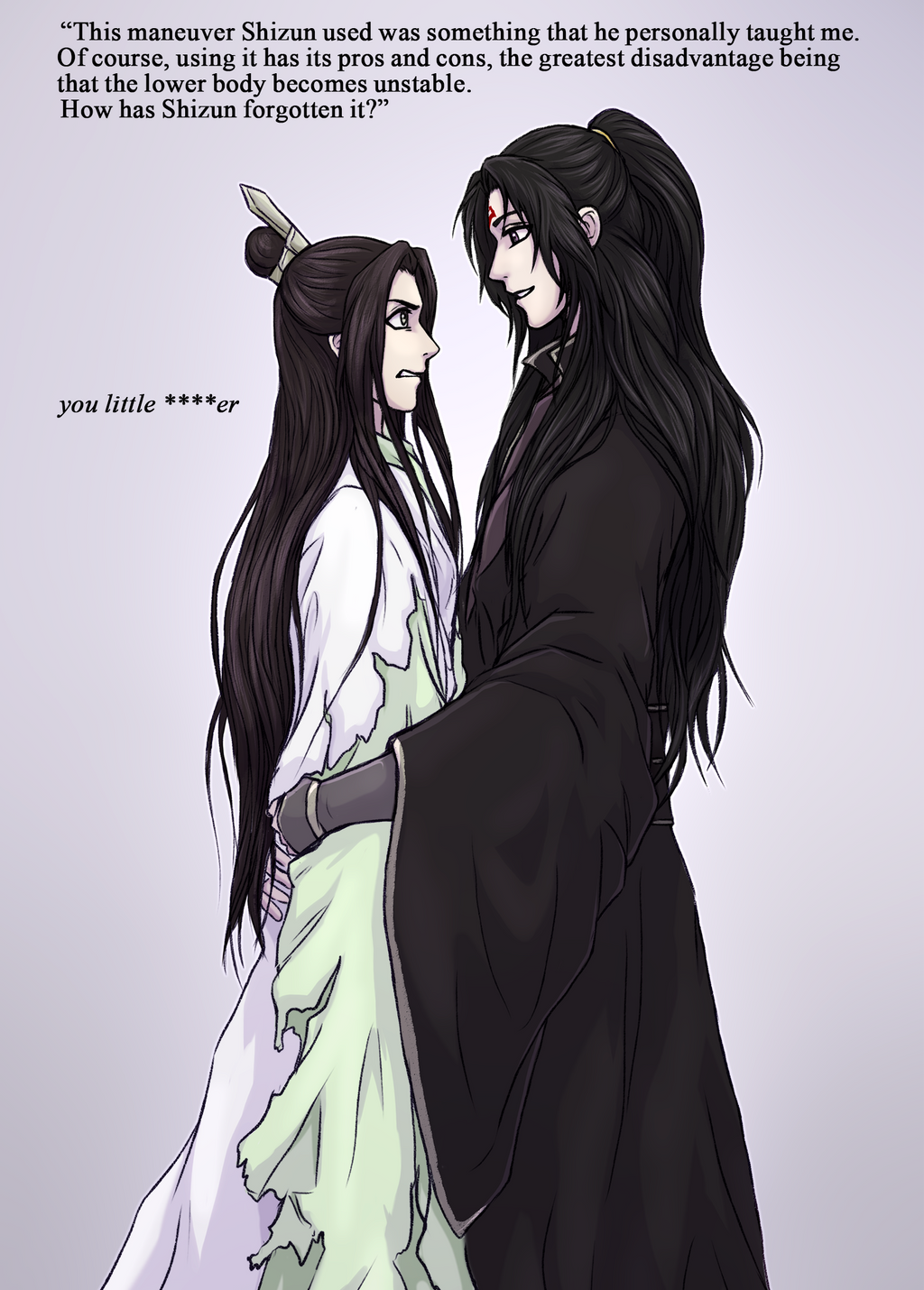 Shen Qingqiu And Luo Binghe By Vialir On Deviantart