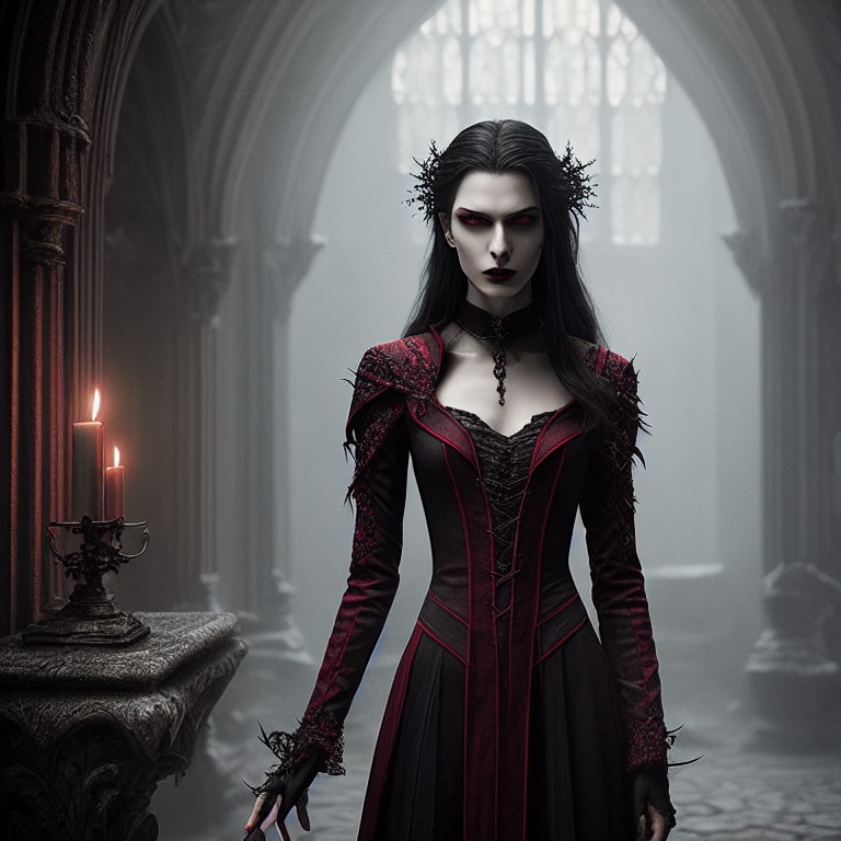 Vampire S Seduction Dark Delights By Interlinkedai On Deviantart
