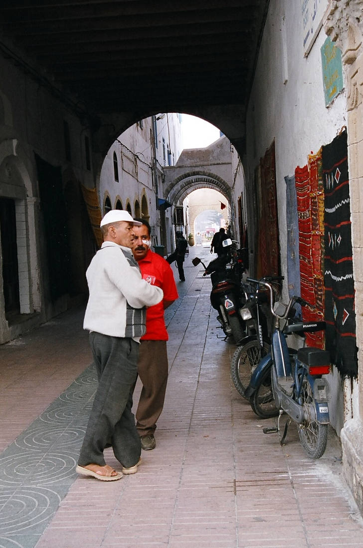 Chatting in the Alley by messycursive on DeviantArt