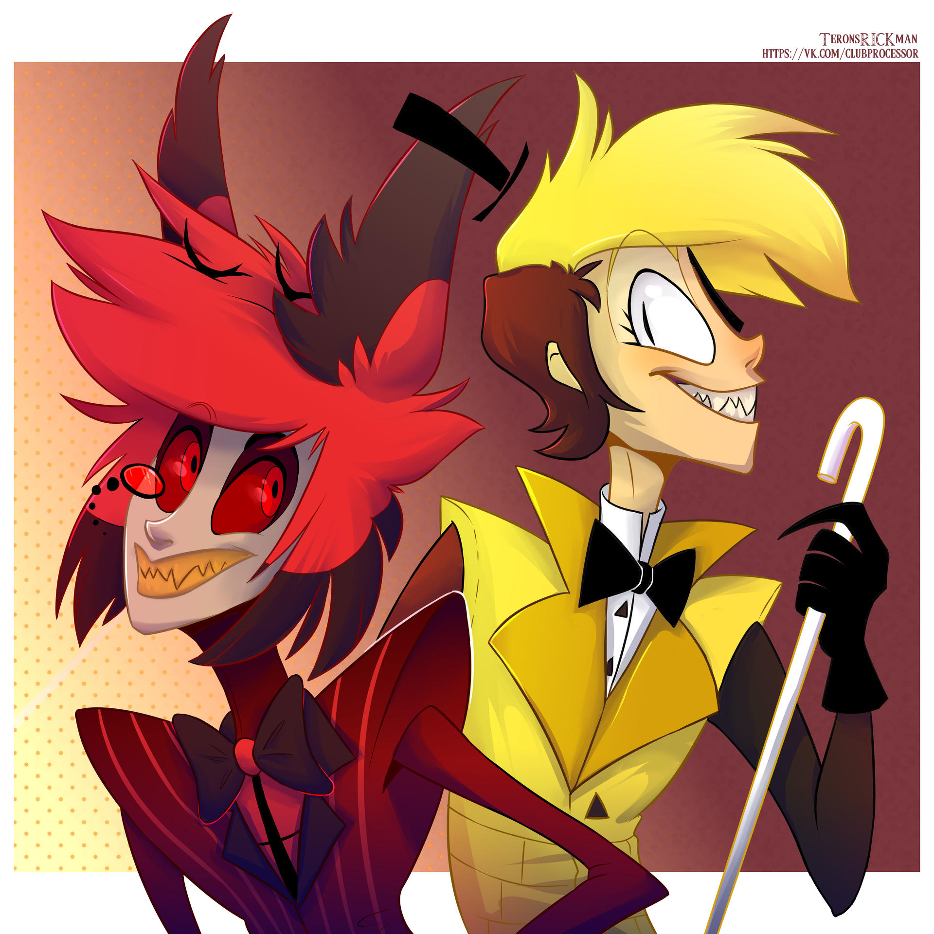 Alastor And Bill By Teronsrickman On Deviantart