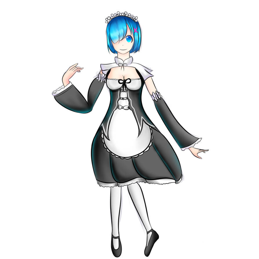 Rem Fanart By Anjoph On Deviantart