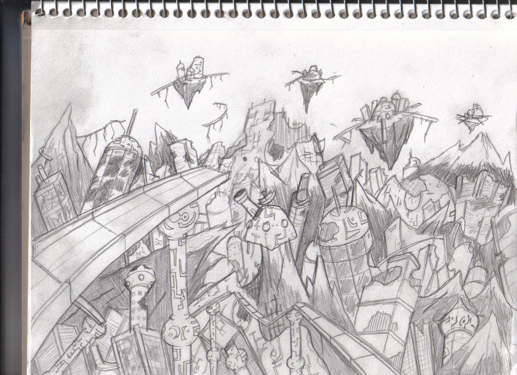 Destroyed Utopia by GmantheSpaceCowboy on DeviantArt