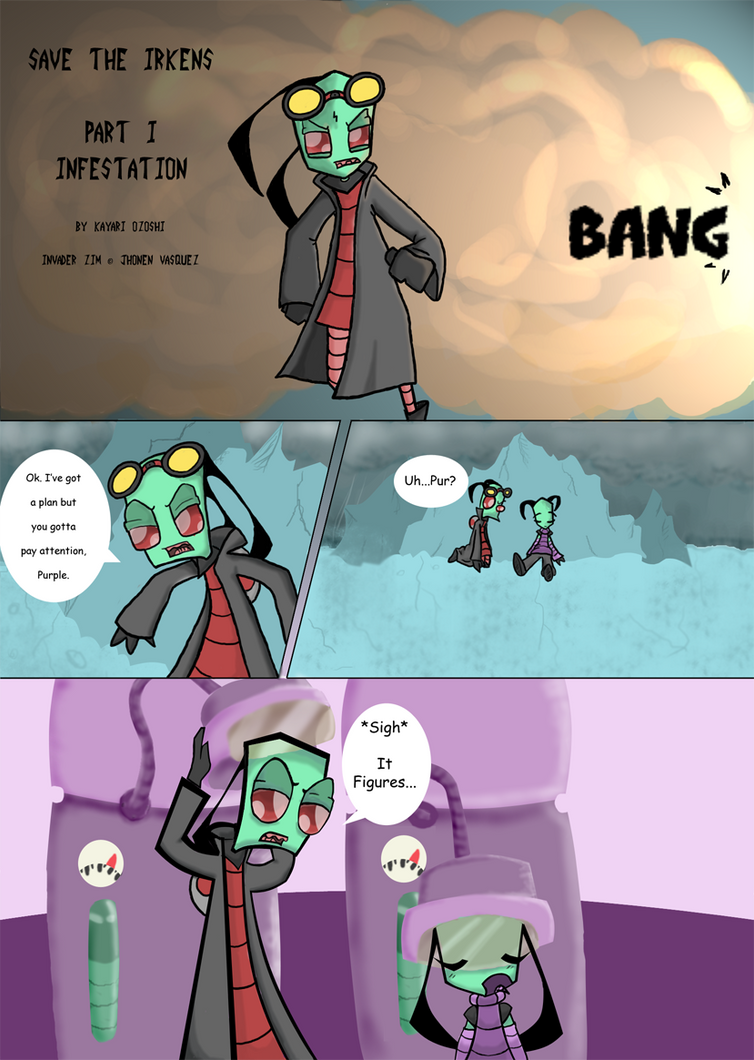 Save The Irkens- Part1 Page1 by SaveTheIrkens on DeviantArt