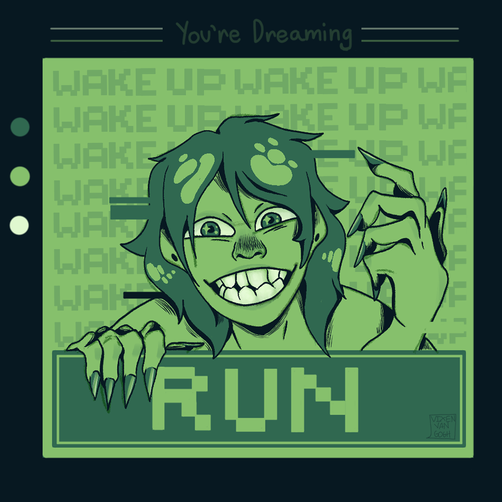 Cw Shared Pallet Challengeself Portrait By Vixenvangogh On Deviantart