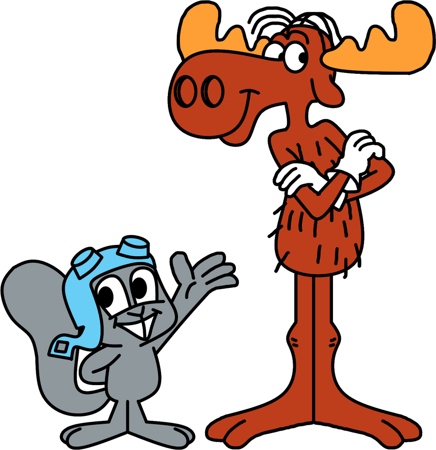Rocky And Bullwinkle By Enzothemii On Deviantart
