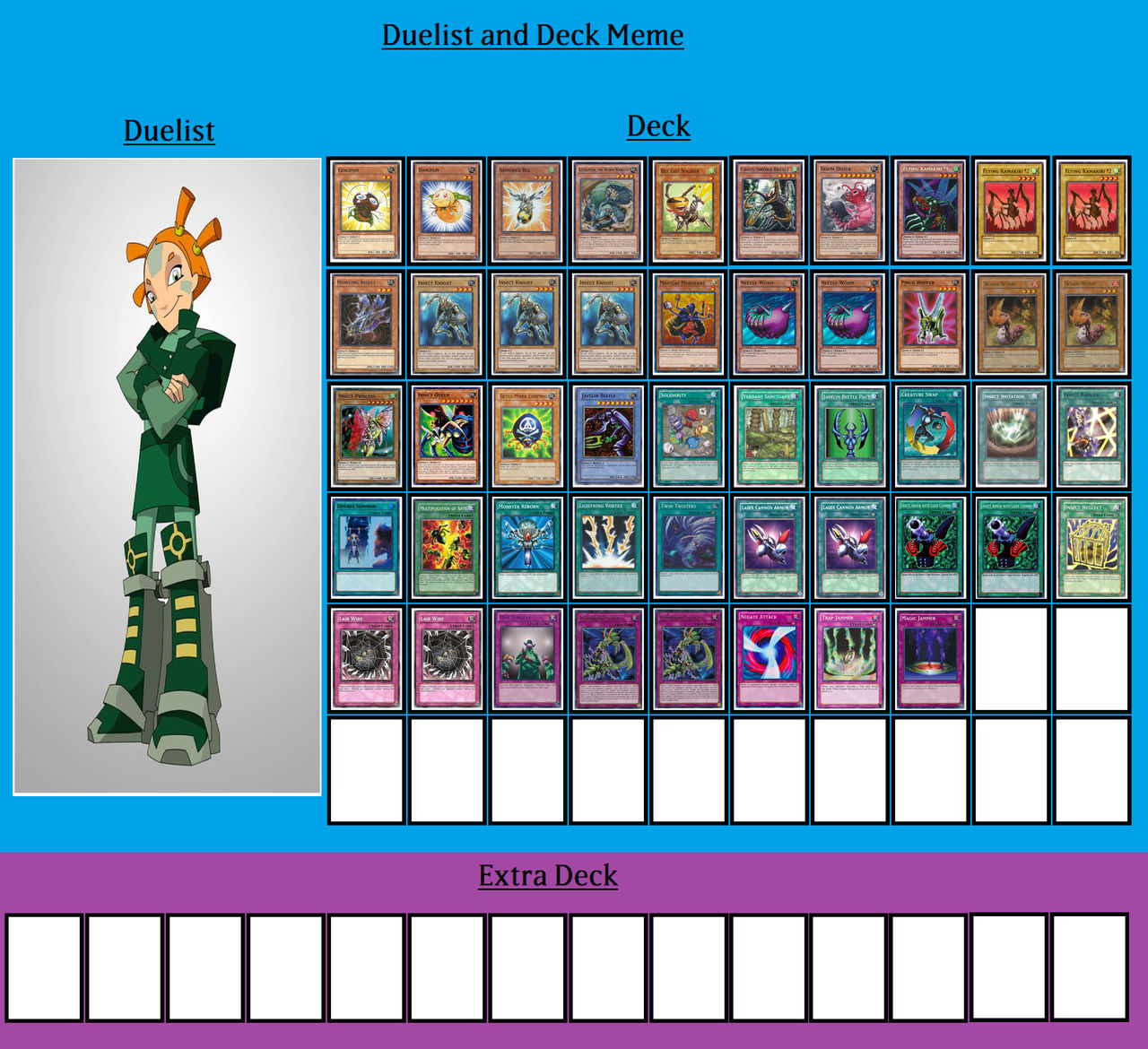 Duelist And Deck Kara By Alphaomega Duelist35 On Deviantart