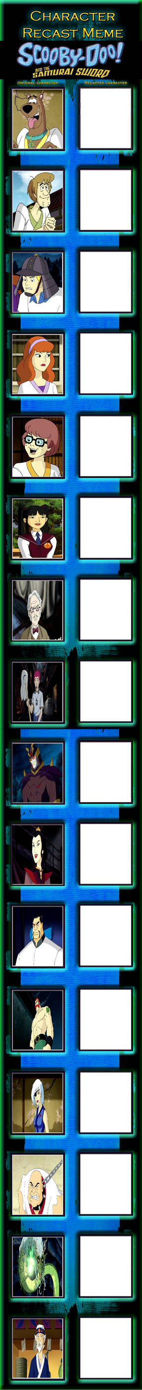 Scooby Doo And The Samurai Sword Recast Meme By Alphaomega Duelist35 On