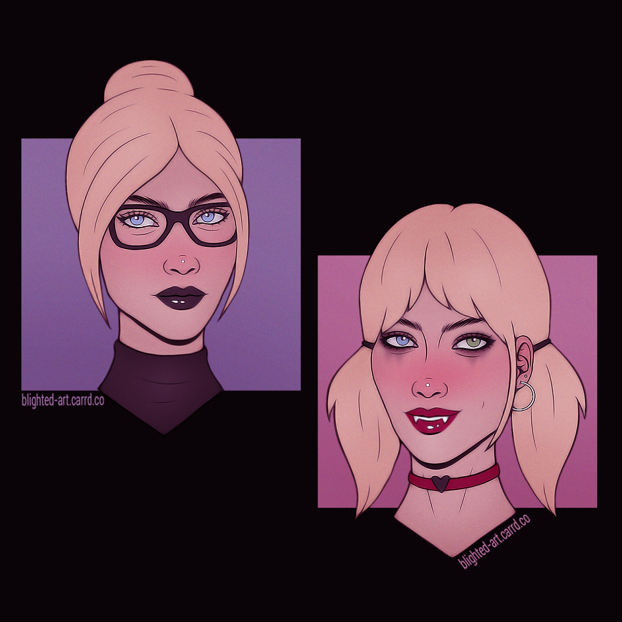 Therese And Jeanette Voerman By Blightedart On Deviantart