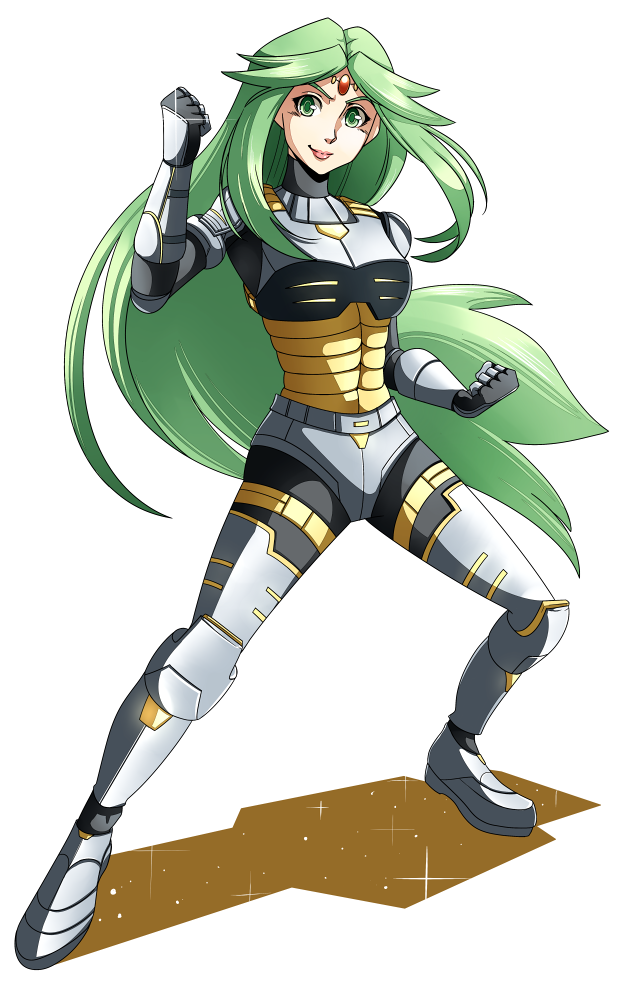 Commission Armored Goddess Palutena By Kanokawa On Deviantart