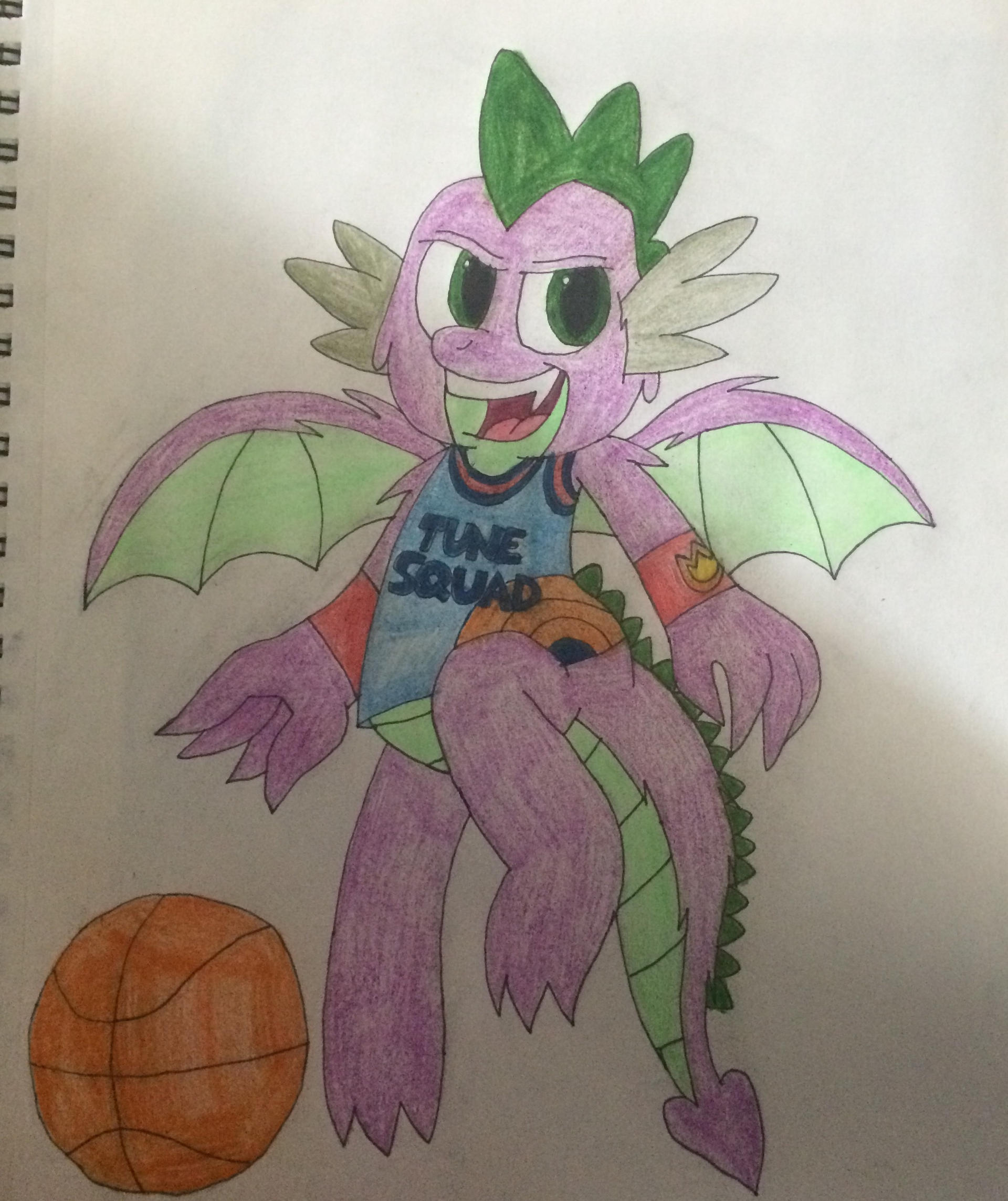Tune Squad Spike by MLPTMNTFan2000 on DeviantArt Tune Squad Spike by MLPTMNTFan2000 on DeviantArt