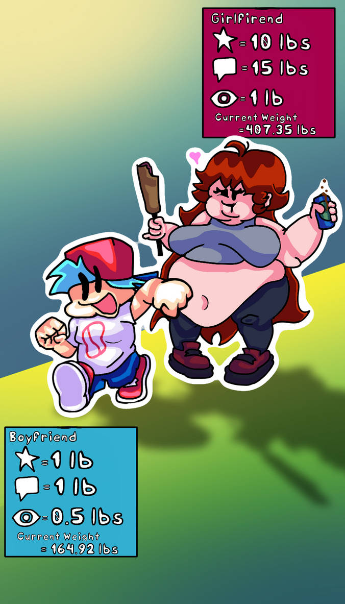 FNF GF Weight Gain Drive - 3/? by L0stD00dle on DeviantArt FNF GF Weight Gain Drive - 3/? by L0stD00dle on DeviantArt