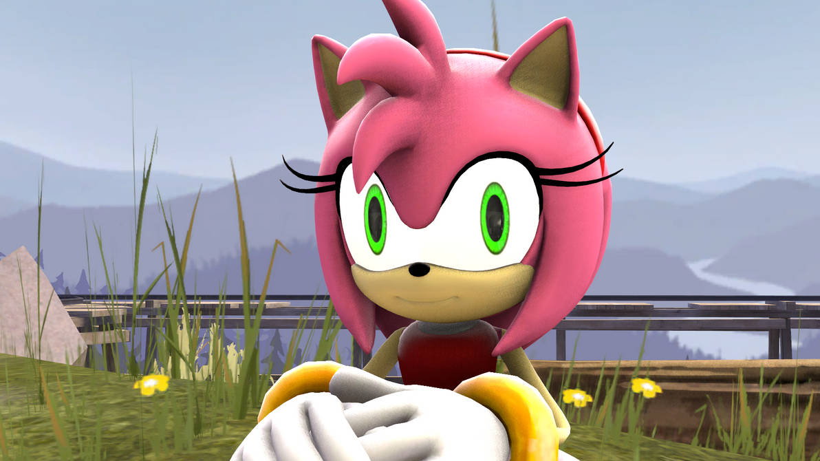 Sfm Amy Rose By Electricfox37 On Deviantart