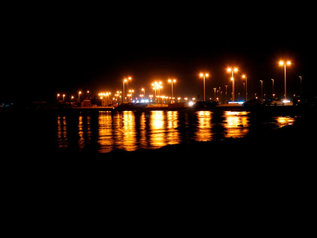 halfmoon beach by night by nagham on DeviantArt
