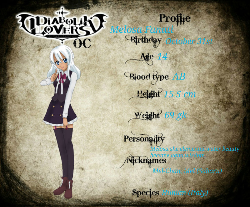Diabolik Lovers Oc Melosa Fanati Profile By Melosafanatioc On Deviantart