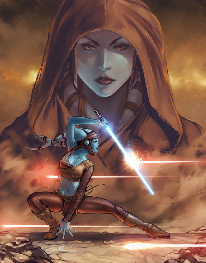 Aayla Secura By Natebaertsch On Deviantart