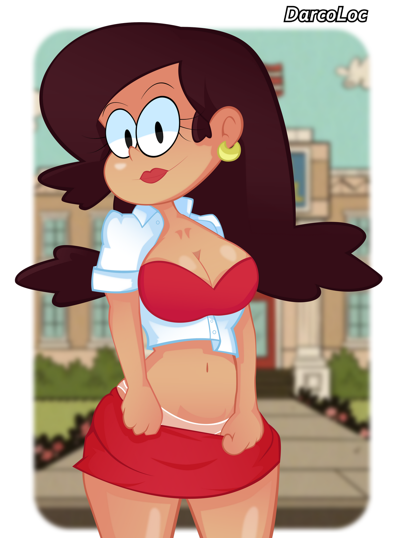 The Loud House Srta Dimartino Colegiala By Darcoloc On Deviantart