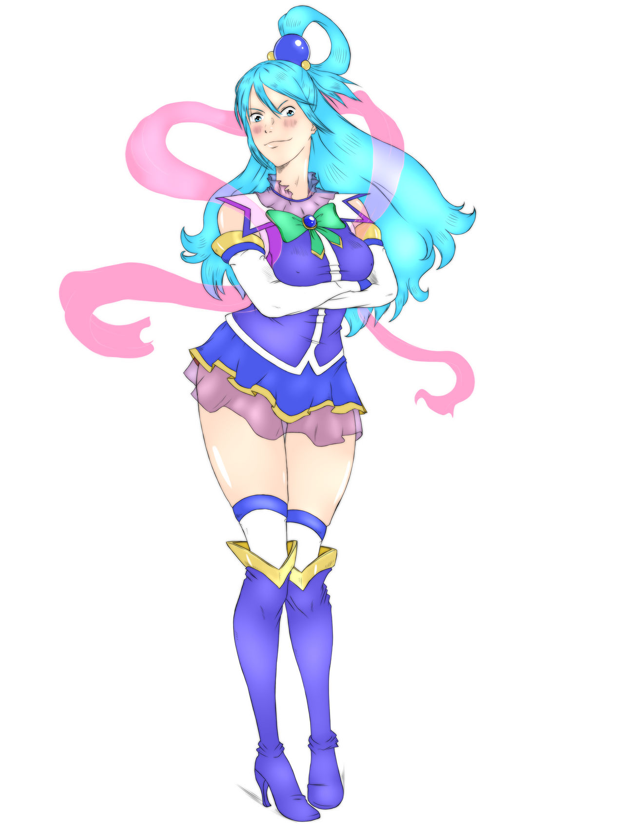 Aqua Konosuba By Ghost Troupe On Deviantart