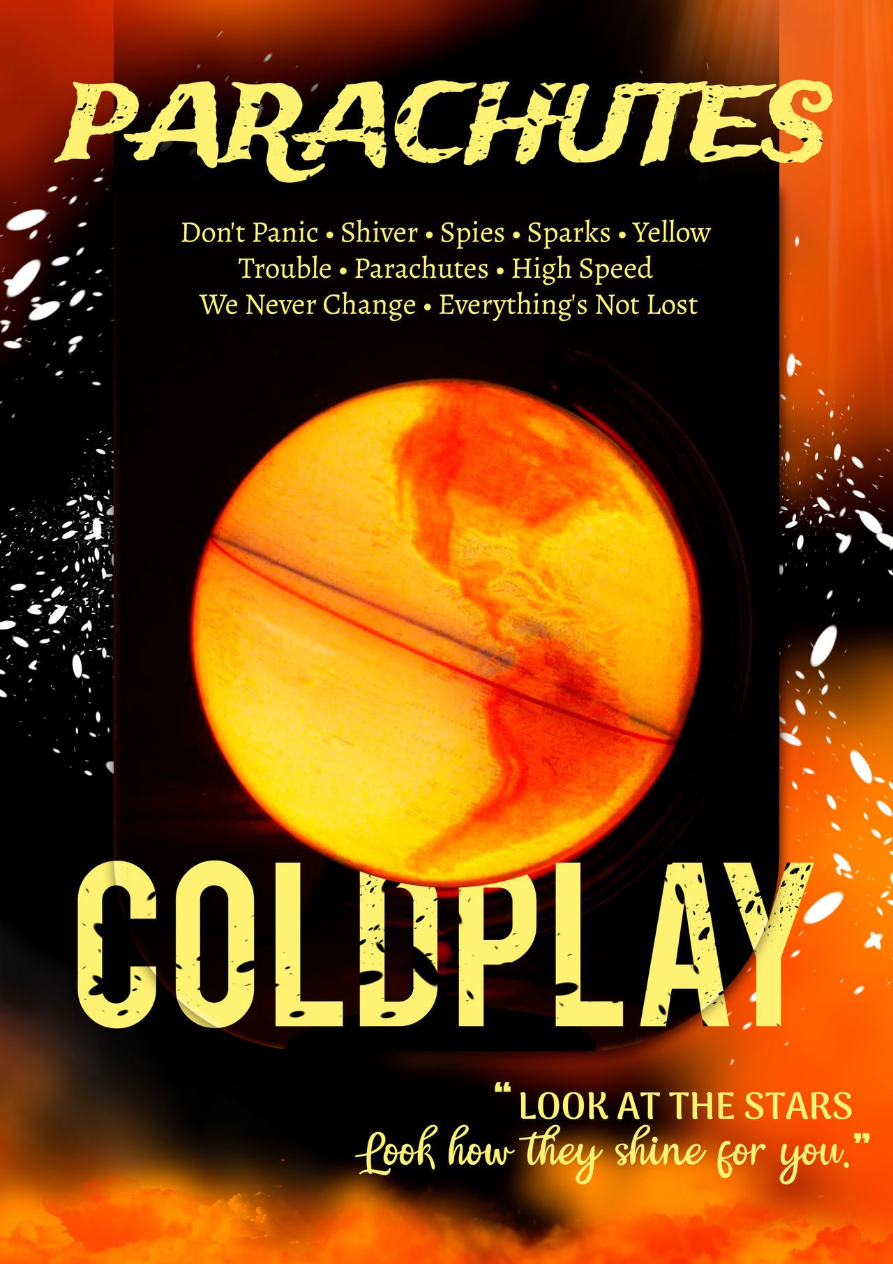 Poster Coldplay Parachutes Album By Aleytus001 On Deviantart